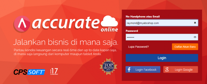 Cara Login Accurate Online - Accurate Online
